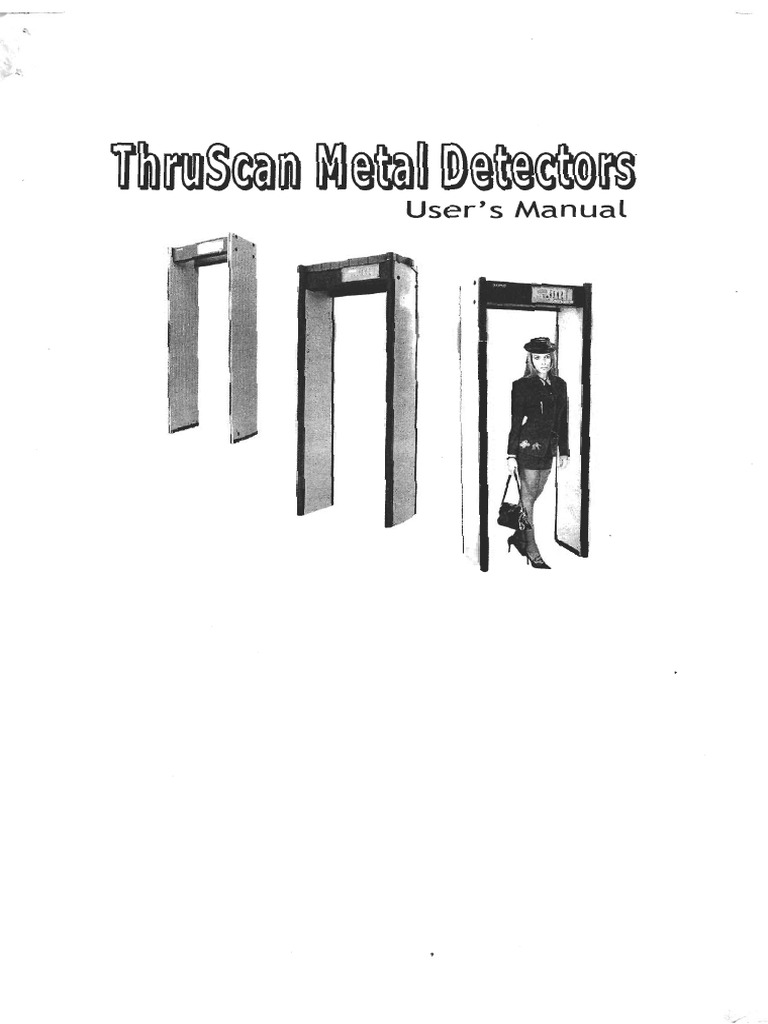 Metal Detector Manual | PDF