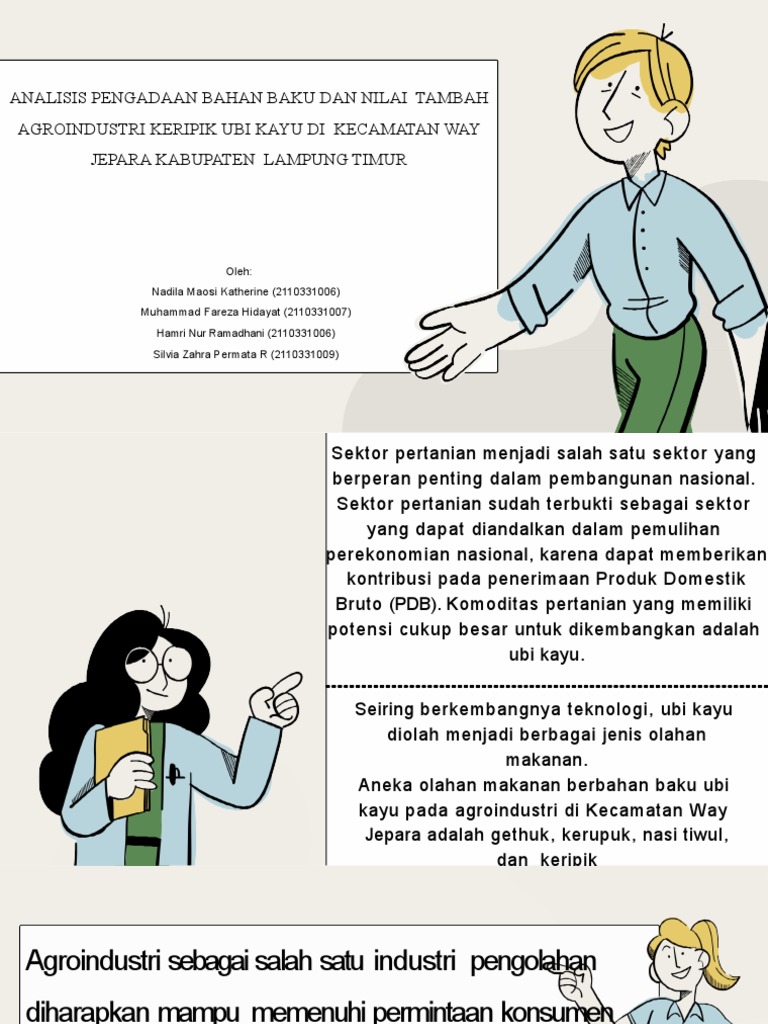 Kelompok 2 - TIP - ANALISIS PENGADAAN BAHAN BAKU DAN NILAI TAMBAH ... Kelompok 2 - TIP - ANALISIS PENGADAAN BAHAN BAKU DAN NILAI TAMBAH ...