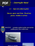 Partes Estruturais Das Embarcações | PDF | Casco (embarcação) | Navios