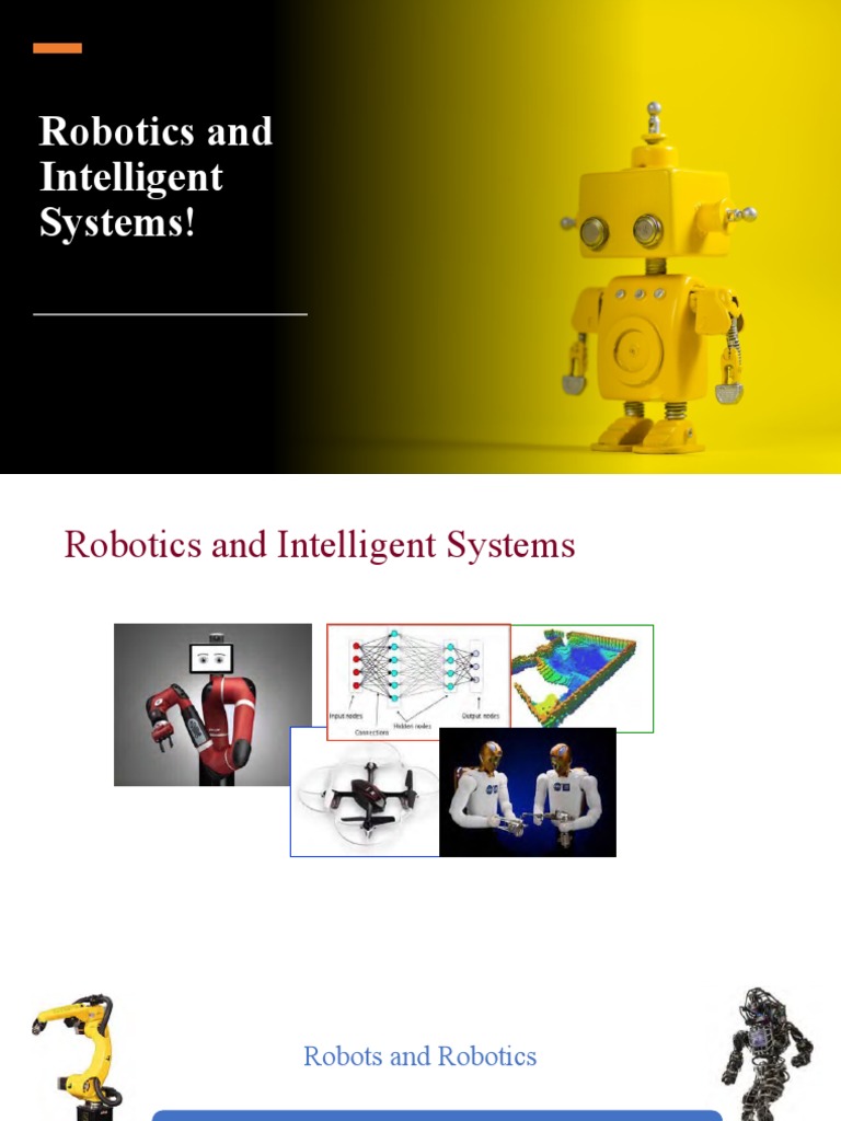 Intelligent Systems and Robotics - 1 | PDF | Artificial Intelligence ...