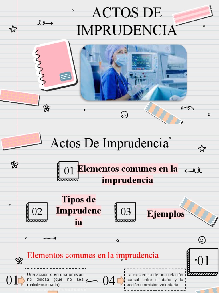 Actos de Imprudencia | PDF | Diagnostico medico | Derecho penal