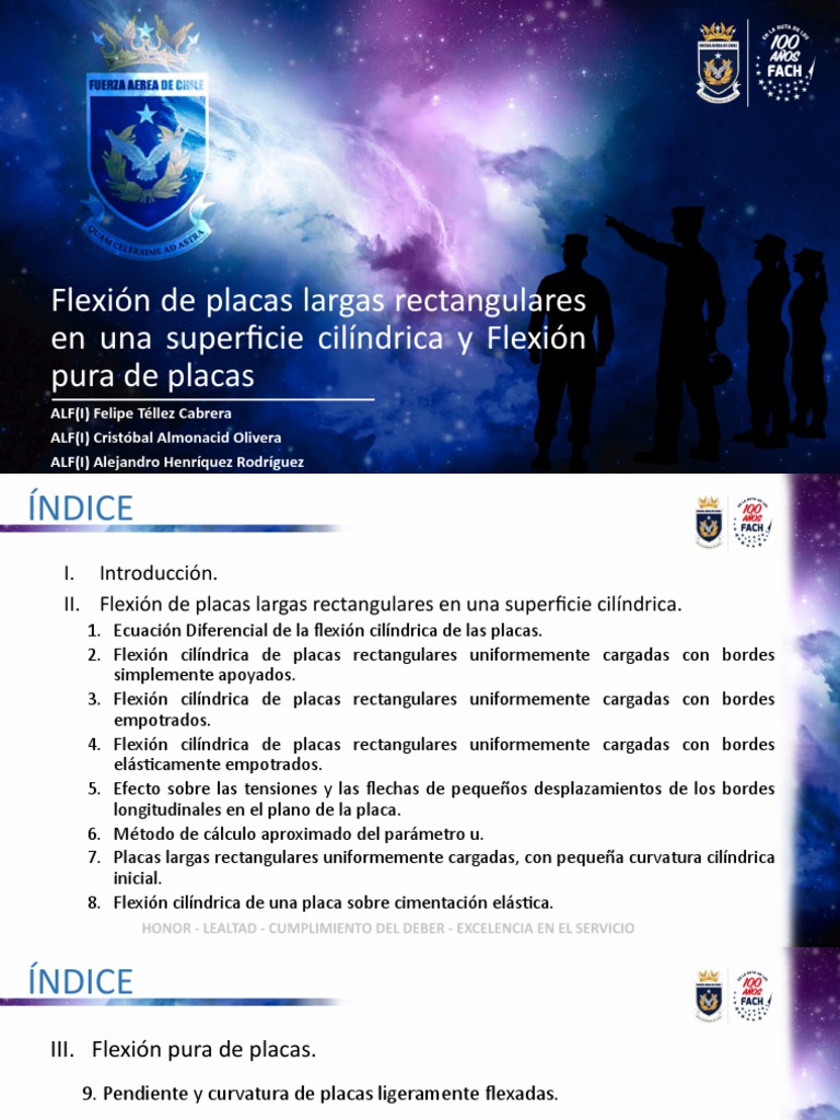 Flexión de placas rectangulares y cilíndricas | PDF | Doblar ...