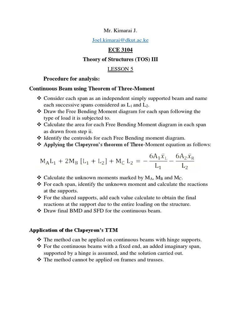 Lesson 5 | PDF | Bending | Beam (Structure)
