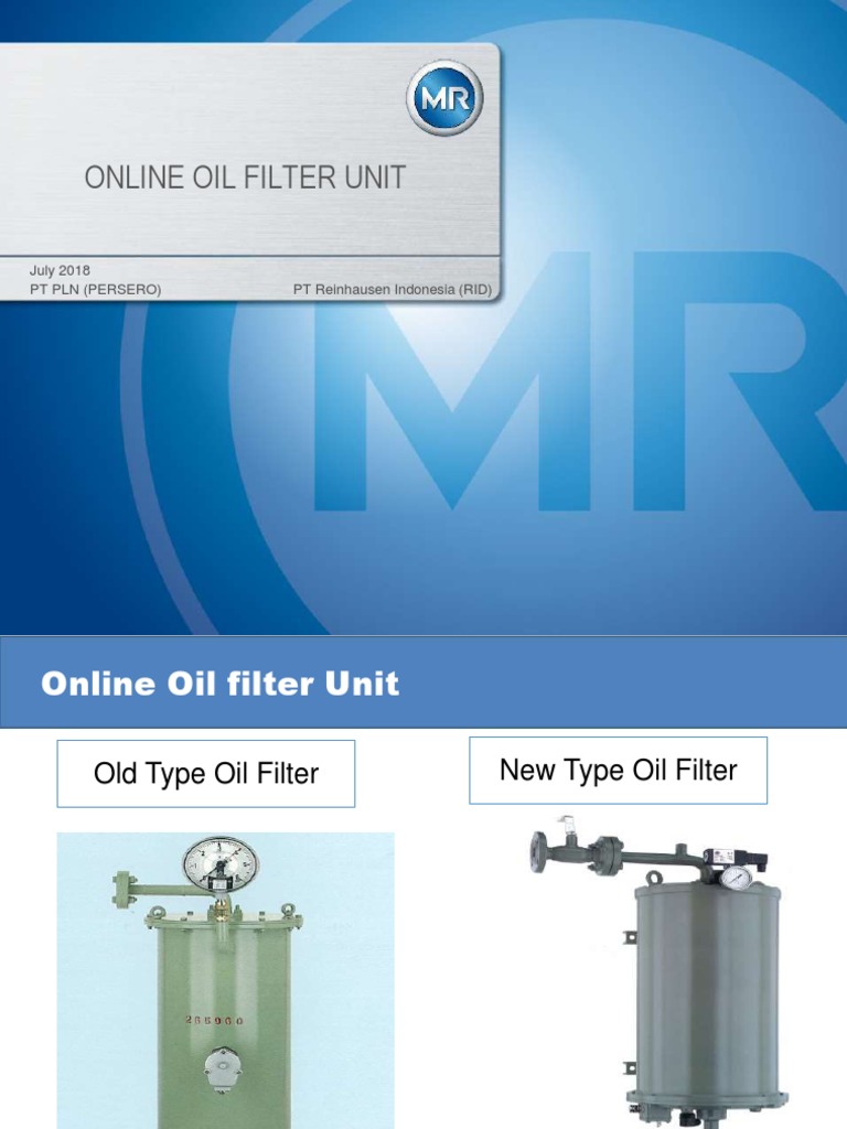 M6 MR Oilfilter Units Final | PDF | Transformer | Mechanical Engineering