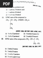 IUPAC Nomenclature Practice Questions | PDF | Methyl Group | Organic ...