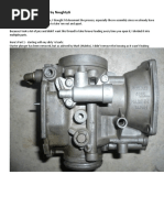 Mikuni BS34 Idle Circuit Tuning | PDF | Carburetor | Machines