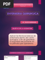 Periodo Trans Operatorio | PDF | Cirugía | Enfermería