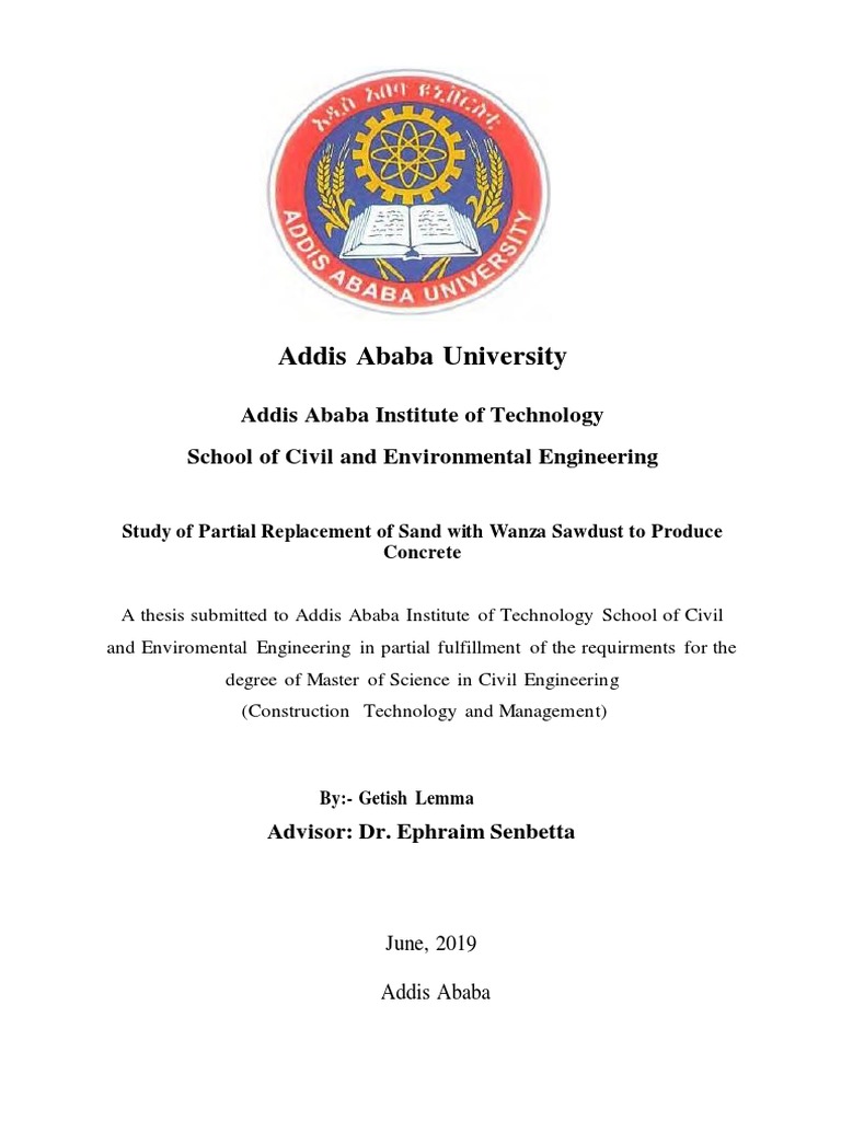 Getish Lemma | PDF | Concrete | Cement