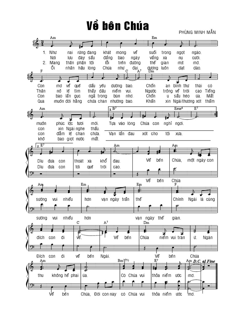 Ve Ben Chua-Ban Final | PDF