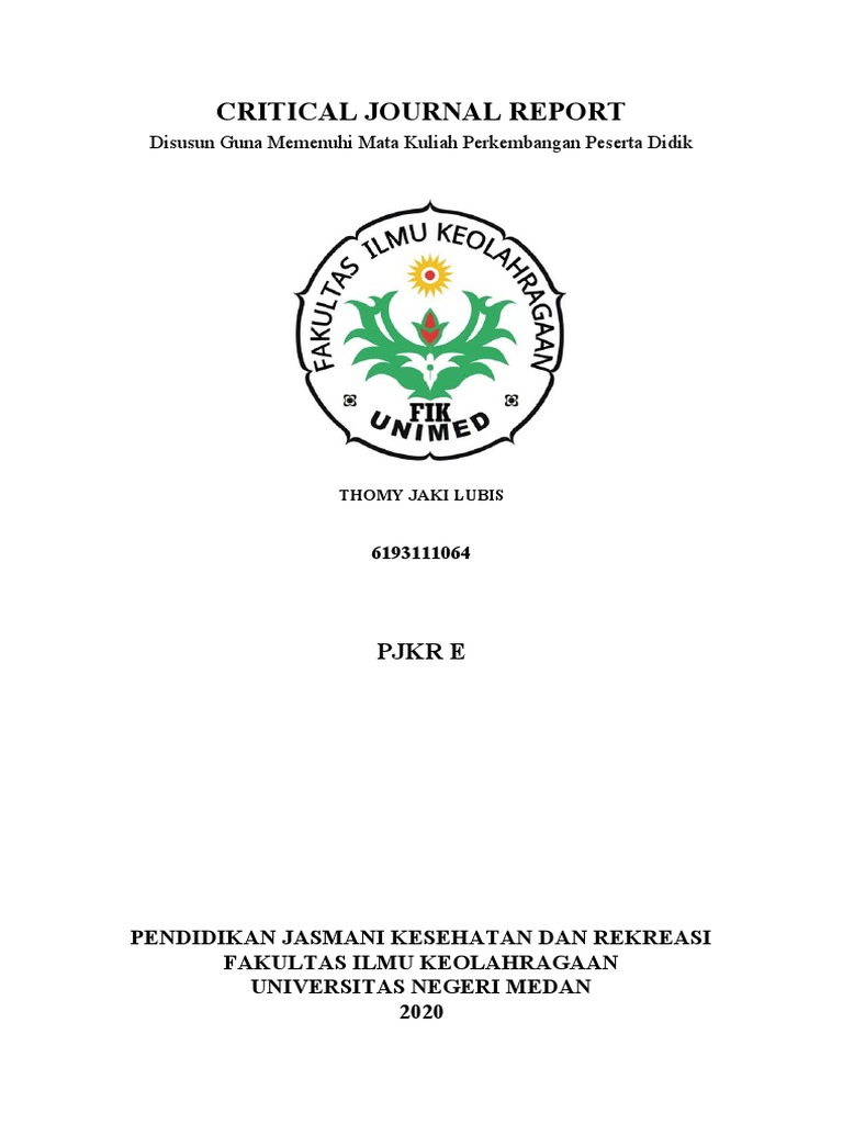 CJR PPD Thomy Jaki Lubis | PDF
