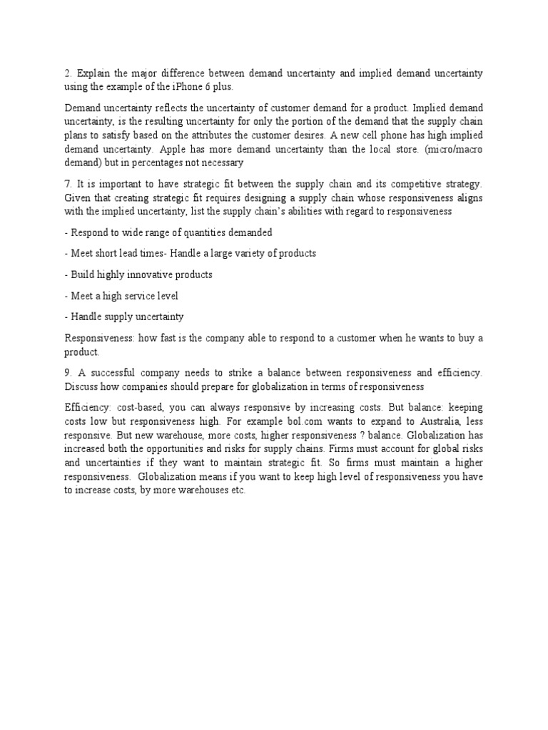 Chapter 2 | PDF | Supply Chain | Convenience Store