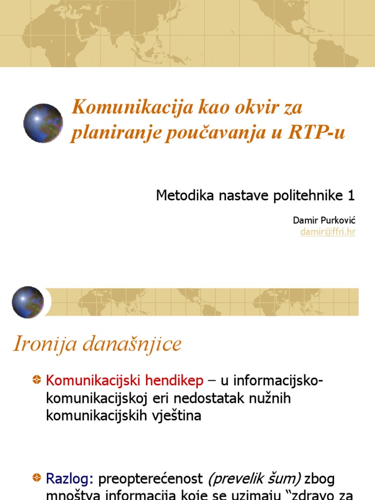 Komunikacija | PDF