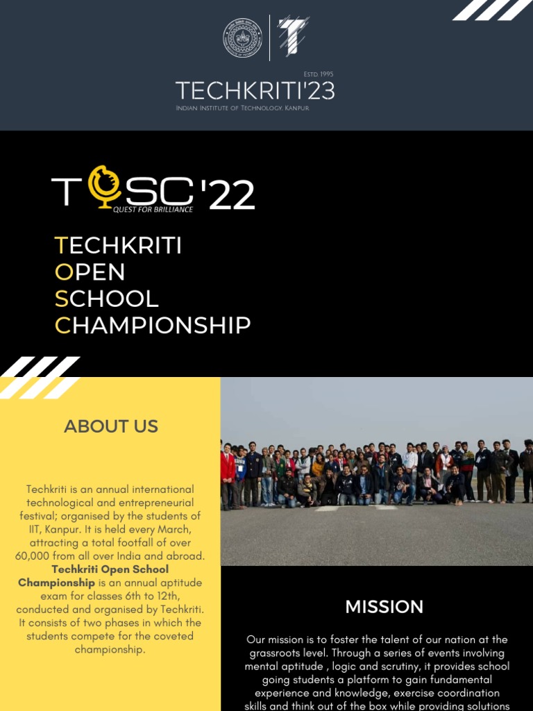 TOSC Brochure 1 | PDF | Mentorship | Science