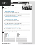 FCE Practice Test 4 Answer Key | PDF