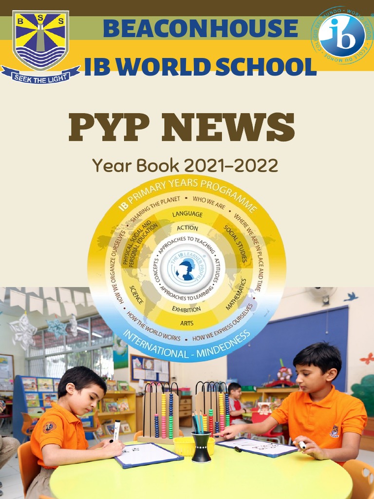 PYP Year Book 2021-2022 | PDF | Learning | Cognition
