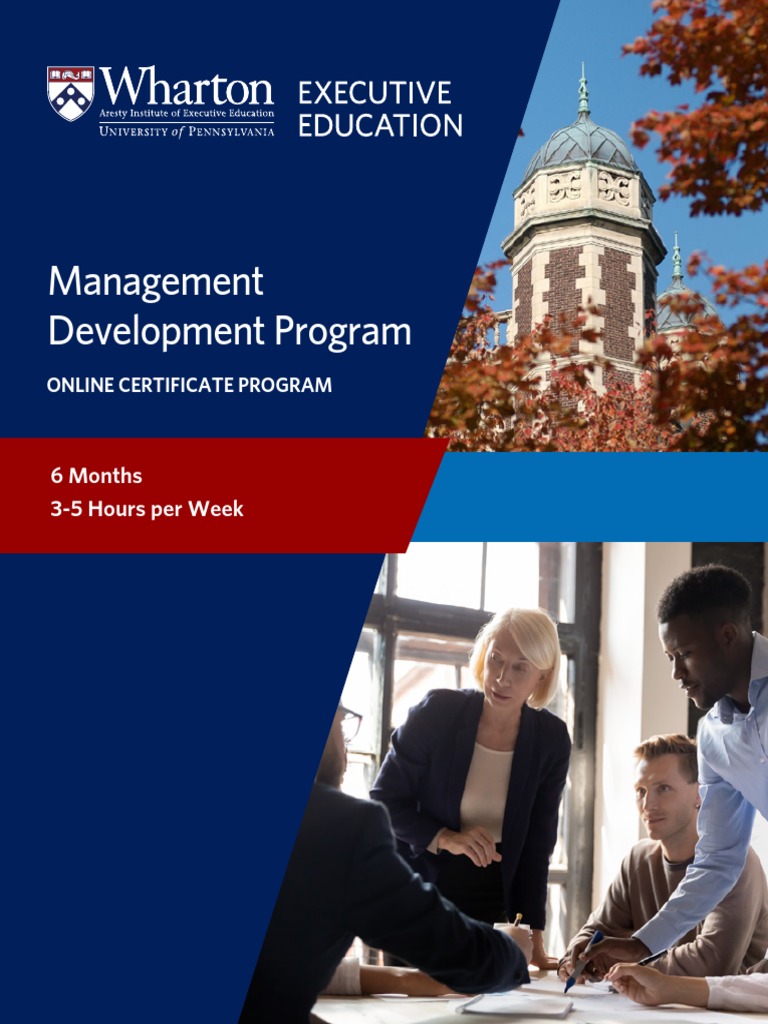 Brochure-Wharton-Management Development 19-05-22 V42 | PDF | Wharton ...