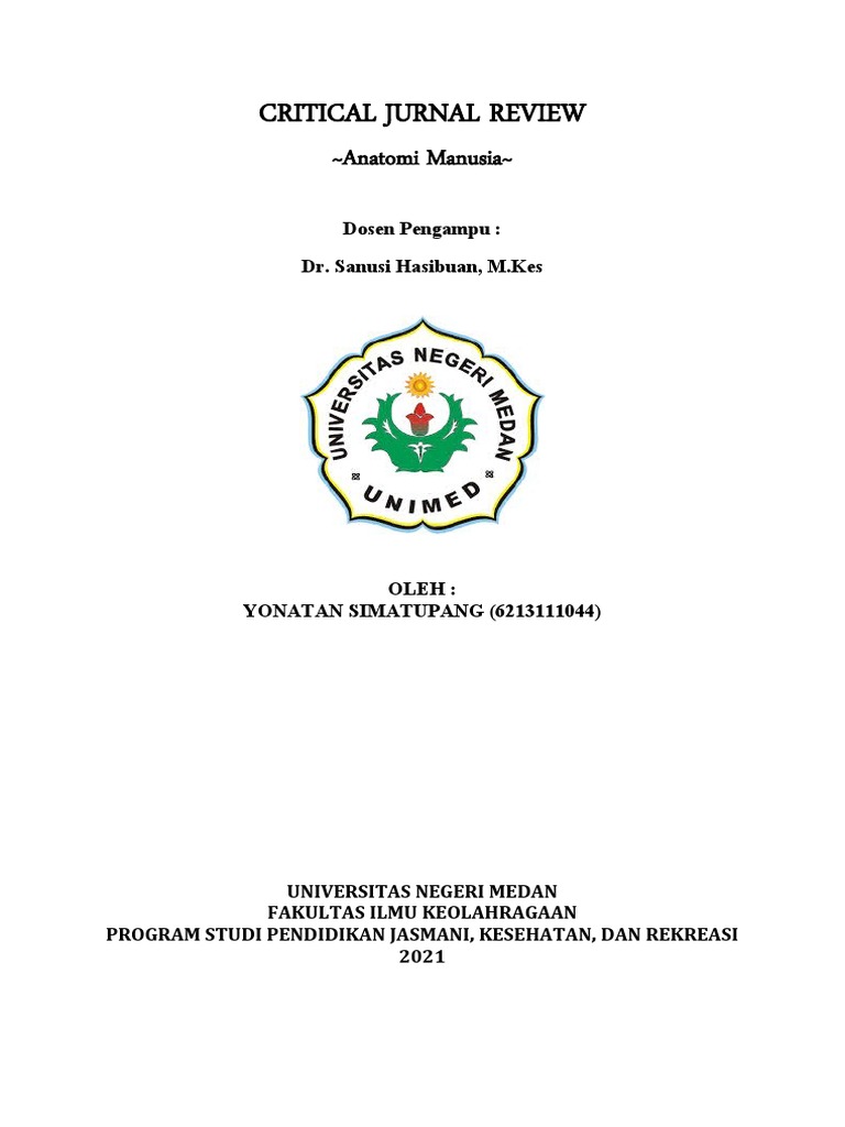 Critical Jurnal Review (CJR) Anatomi Manusia | PDF