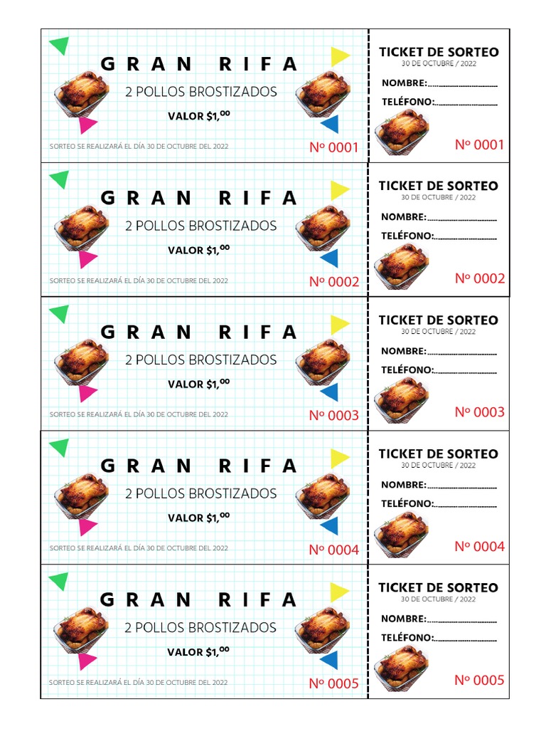 Rifas Pollo | PDF