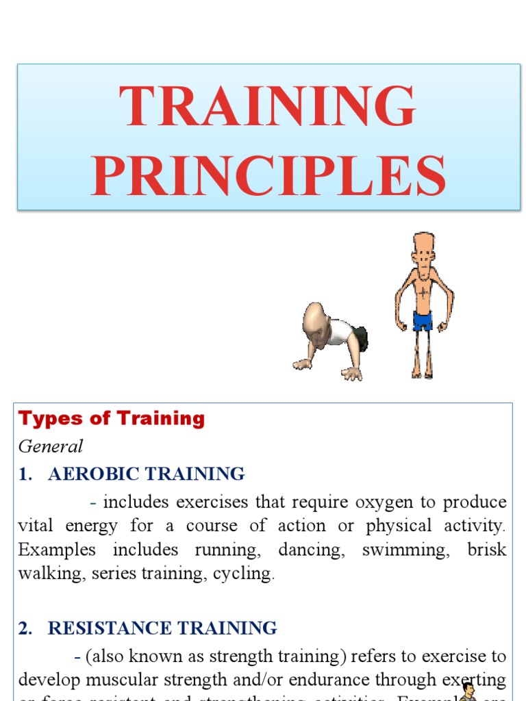 11peh Training Principles | PDF | Strength Training | Physical Fitness