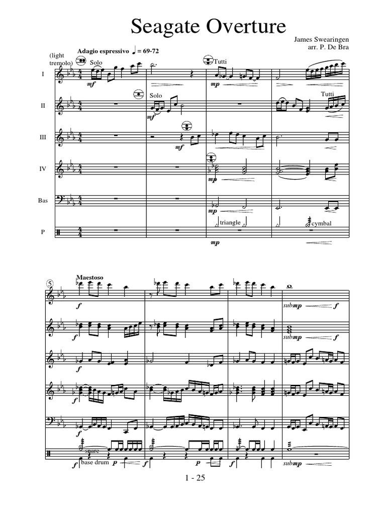 Seagate Overture Score | PDF