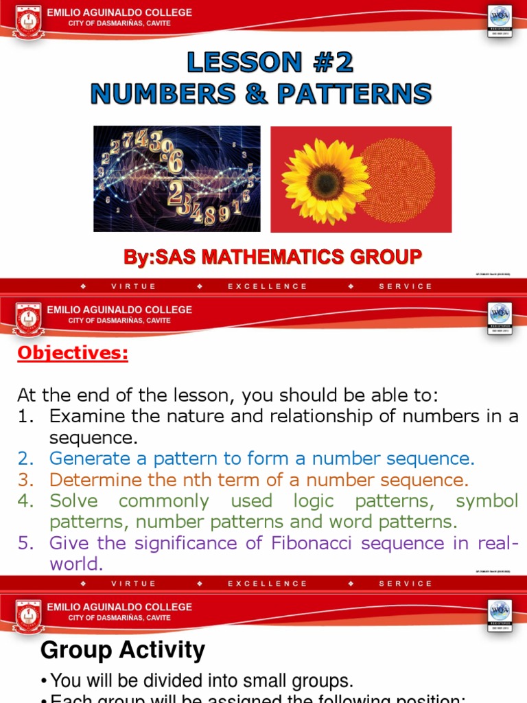 A Study of Patterns in Nature and Mathematics | PDF | Mathematics | Science