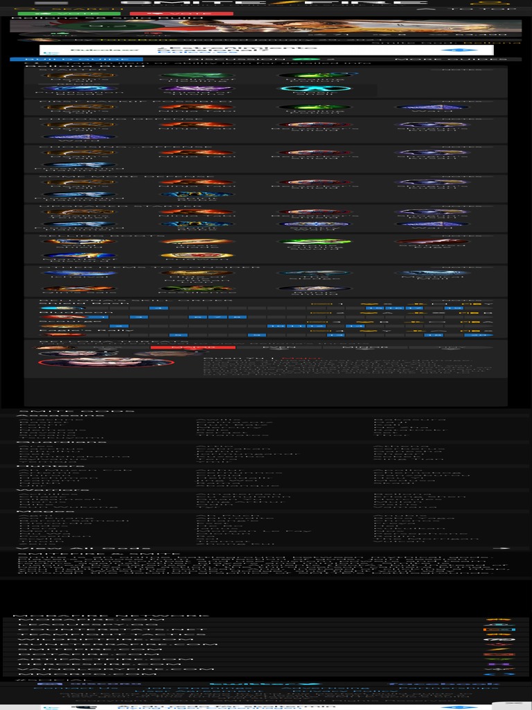 Smite Bellona Build Guide BellonaS8 Solo Build SMITEFire | PDF | Mythological Characters | Mythology