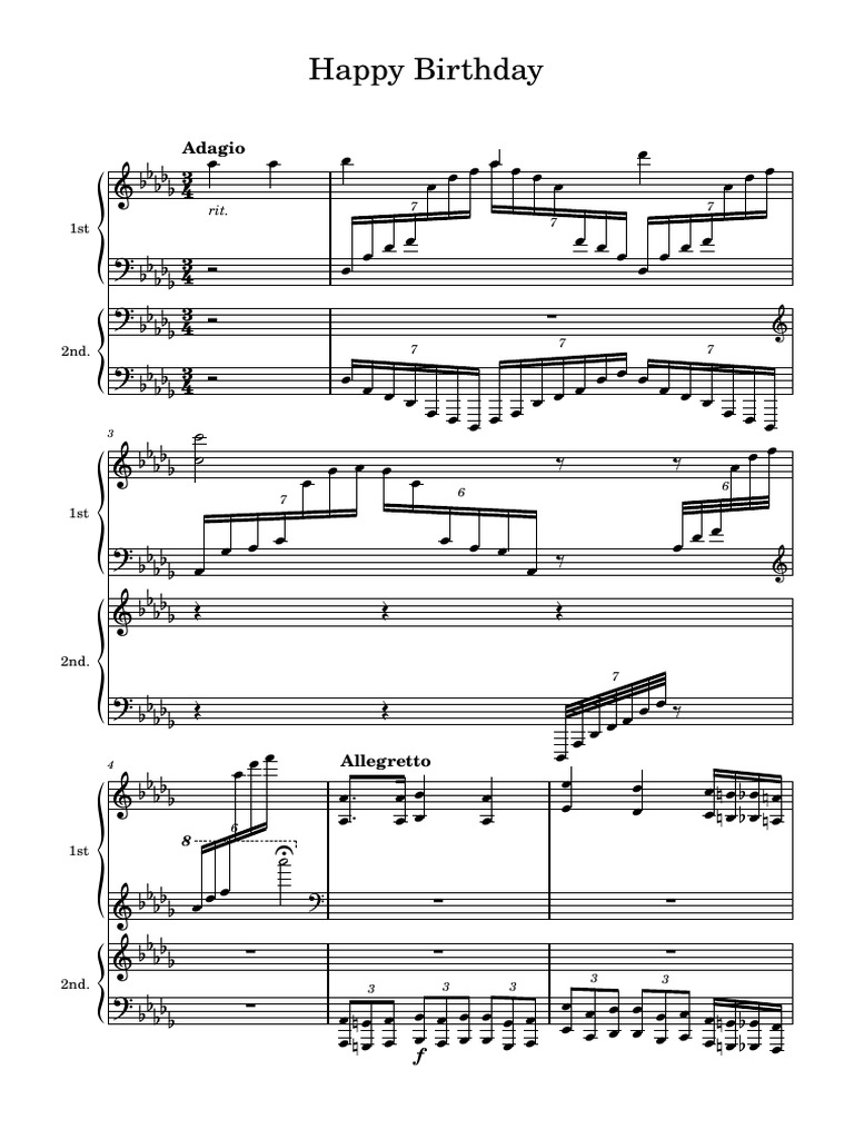 Happy Birthday | PDF