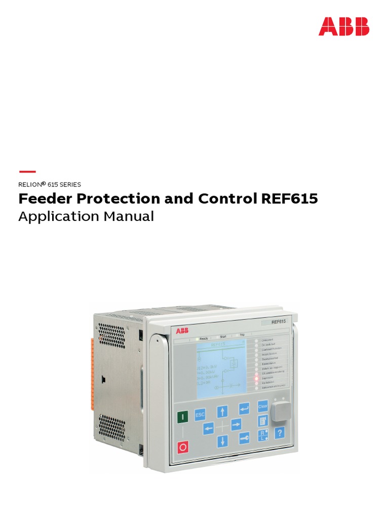 REF615 Application Manual | PDF | Electromagnetic Compatibility | Trademark