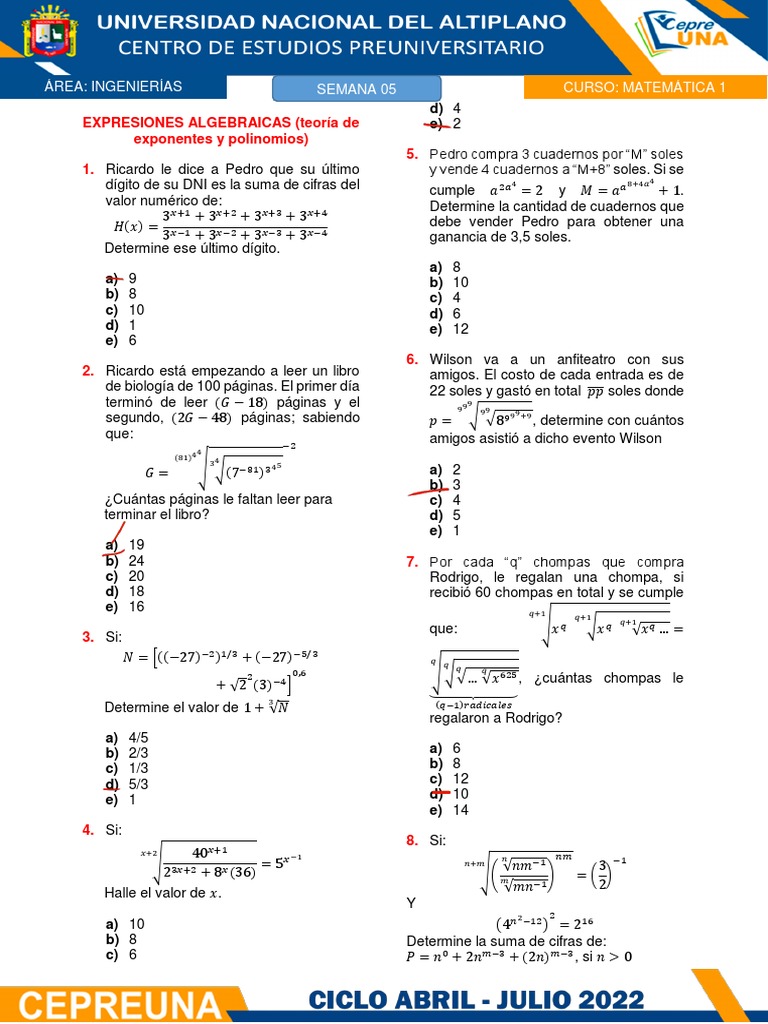Pepe | PDF | Álgebra abstracta | Matemáticas