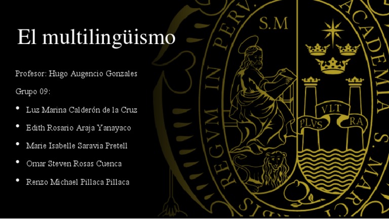 El Multilingüismo Infografía | PDF