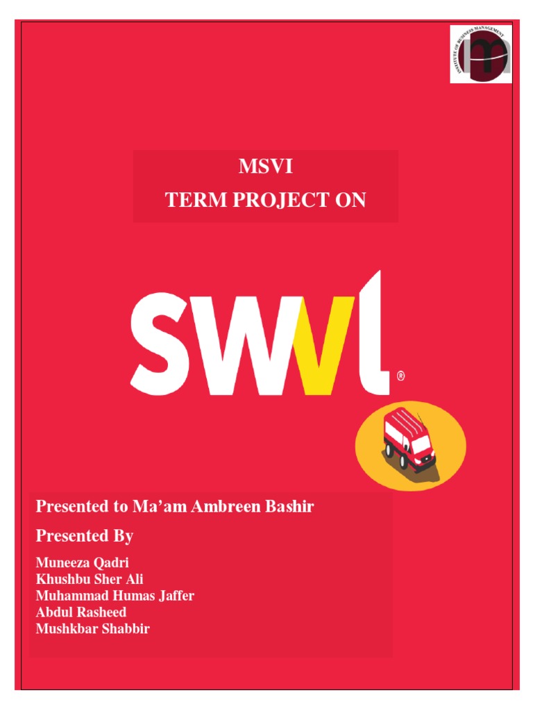 SWVL's Market Strategy in Pakistan | PDF | Public Transport | Business