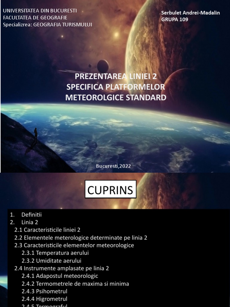 Proiect Meteo 6 | PDF