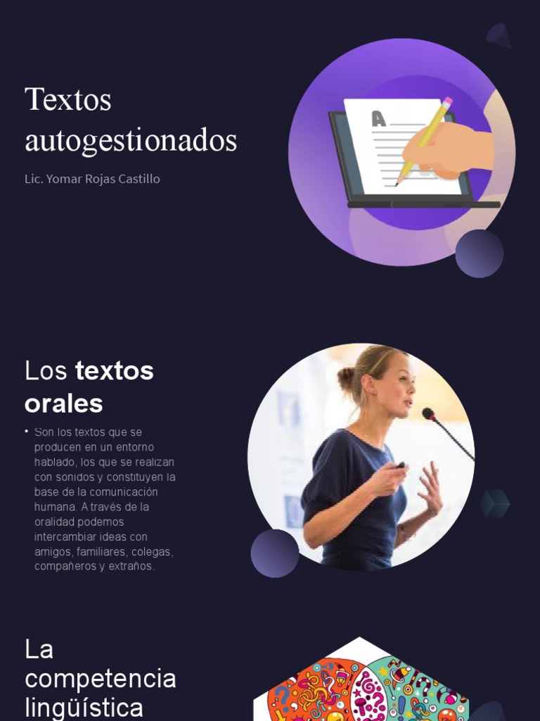 Sesión N ° 04 Textos autogestionados | PDF | Comunicación ...