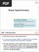 Mass Spectroscopy - Notes | PDF | Mass Spectrometry | Electrospray ...