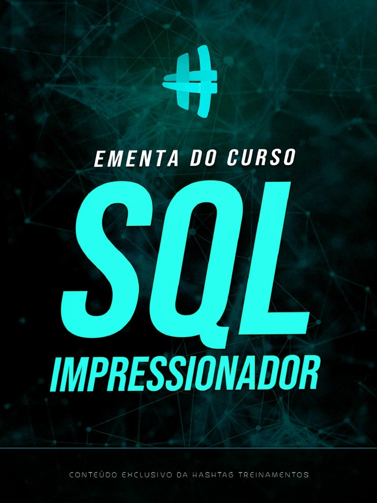 Curso SQL Impressionador Completo | PDF | SQL | Postgre SQL