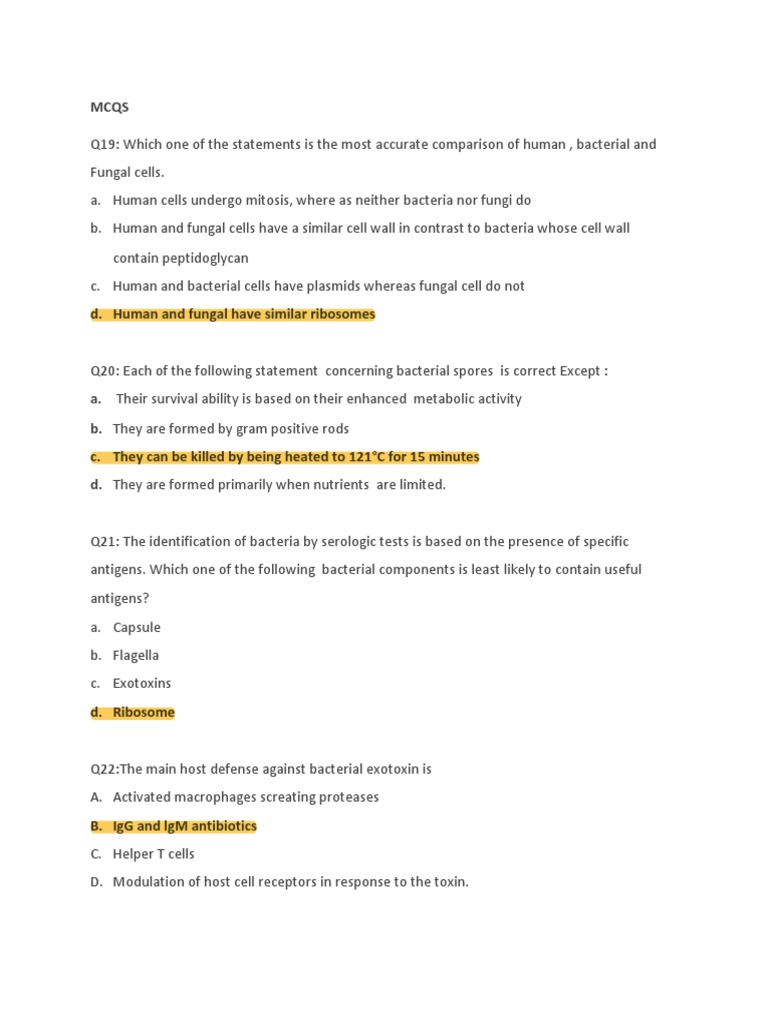 Pathology MCQs | PDF | Antibody | Virus