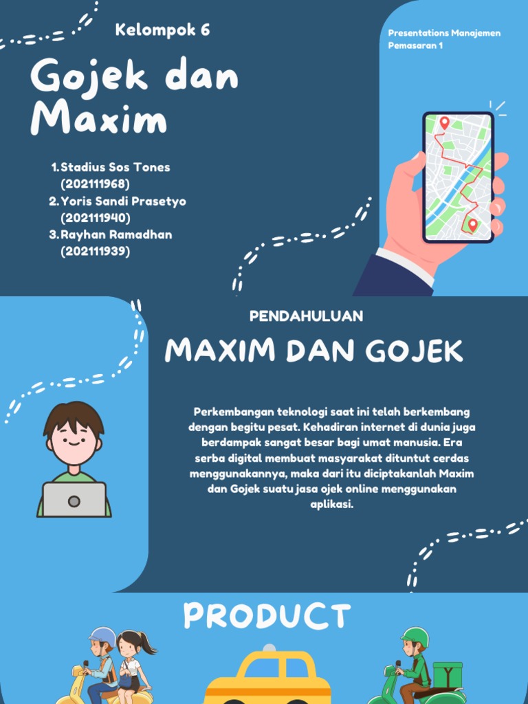Maxim Dan Gojek (Kelompok 6) | PDF