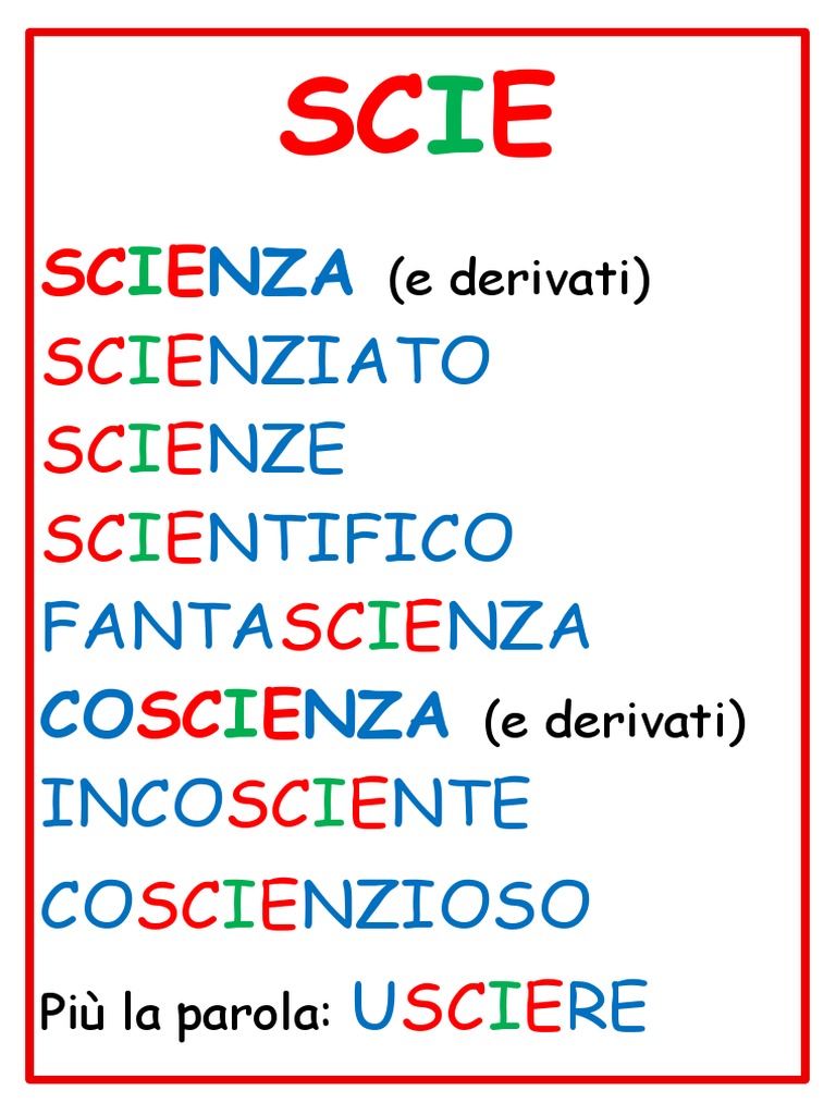 Parole Con Scie | PDF