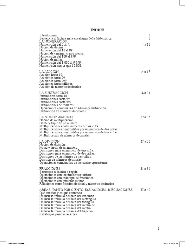 Z Enrique Matto - Separata | PDF | Método de enseñanza | Sustracción