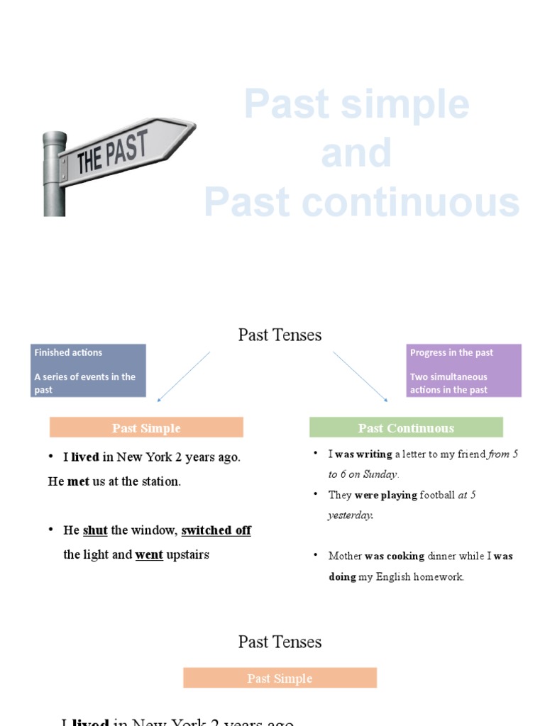 Past Simple and Past Continuous | PDF