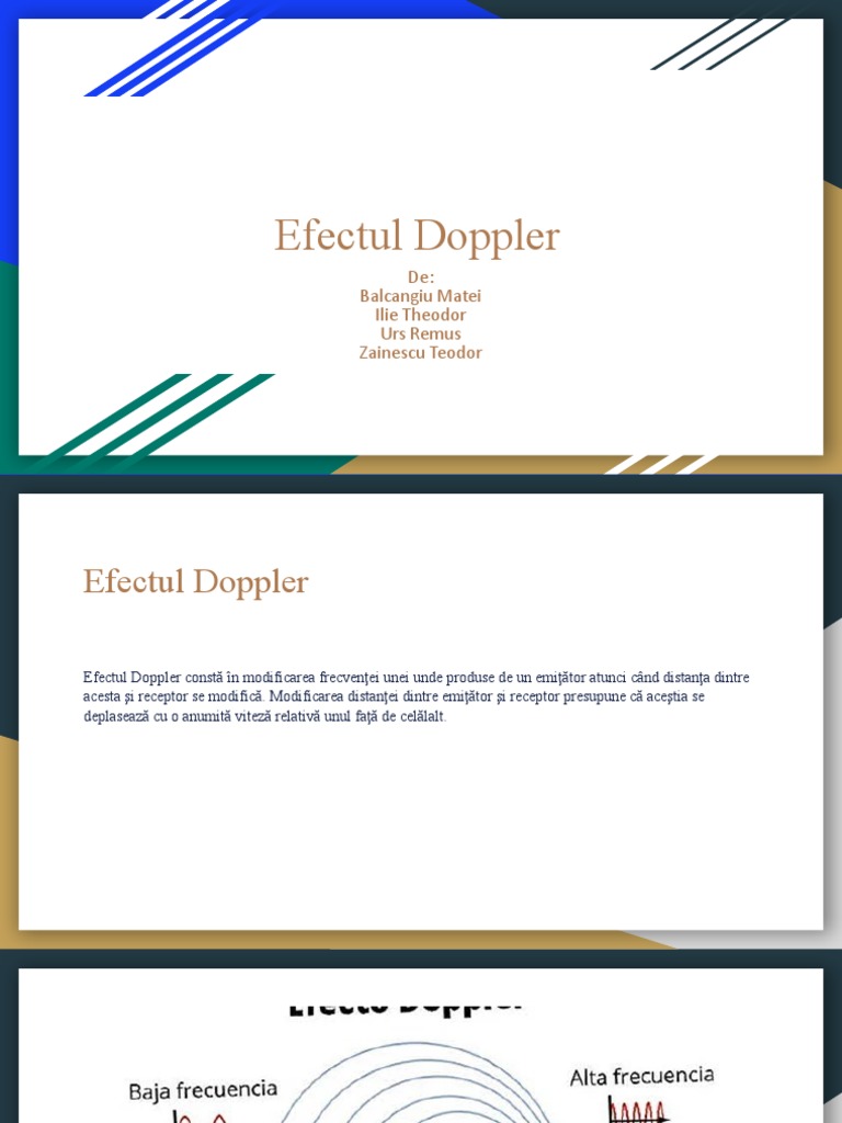 Efectul Doppler | PDF