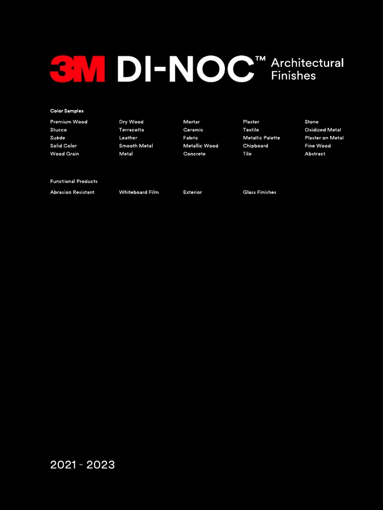 DI-NOC Book 2021-2023 Collection - LowRes | PDF | Materials | Building ...