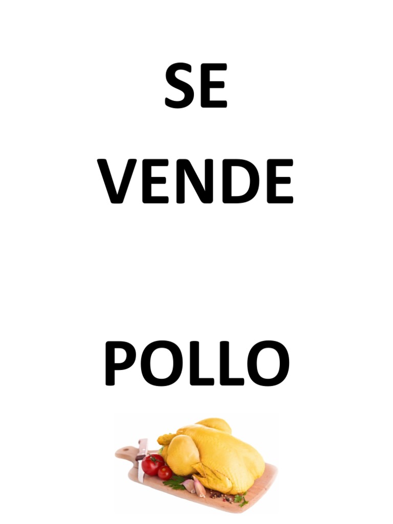Se Vende Pollo | PDF