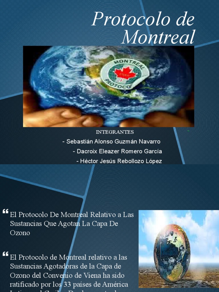 Protocolo de Montreal | PDF