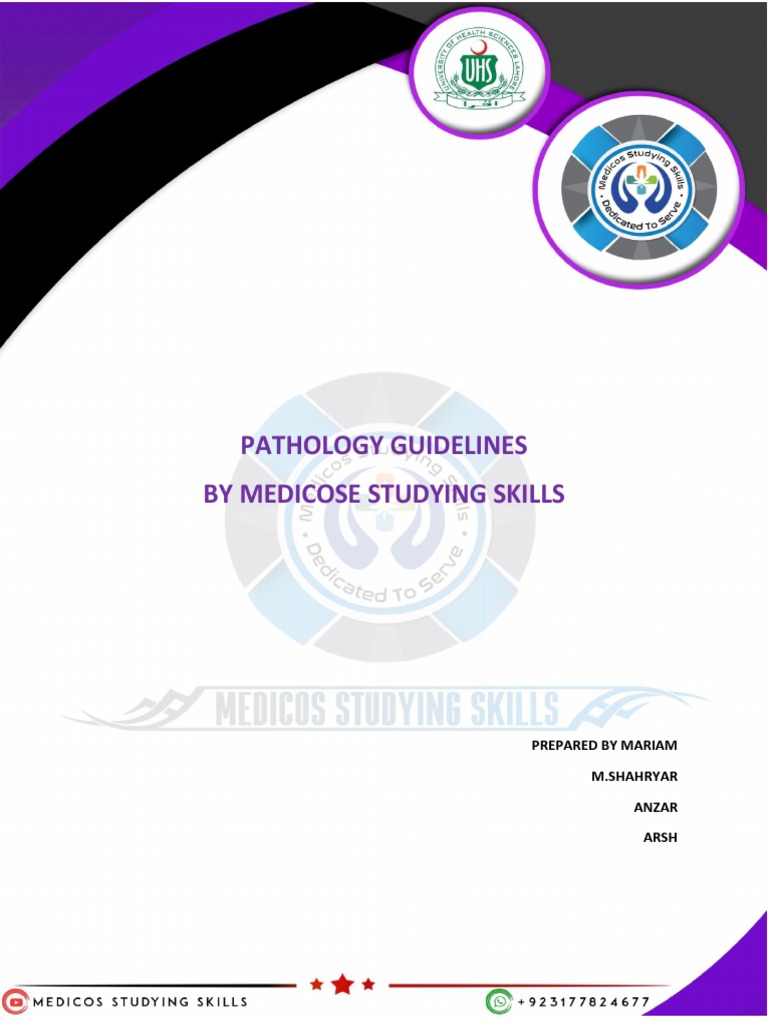 Pathology Guideline by Mss | PDF | Genetic Disorder | Inflammation