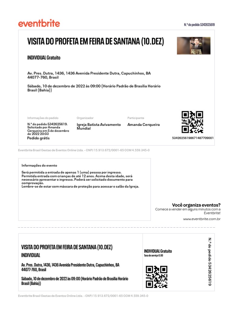 Ingresso | PDF