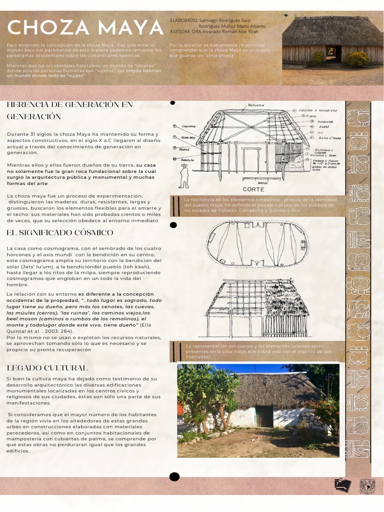 INFOGRAFIA MAYA (58 × 88 CM) | Descargar gratis PDF | Civilización maya