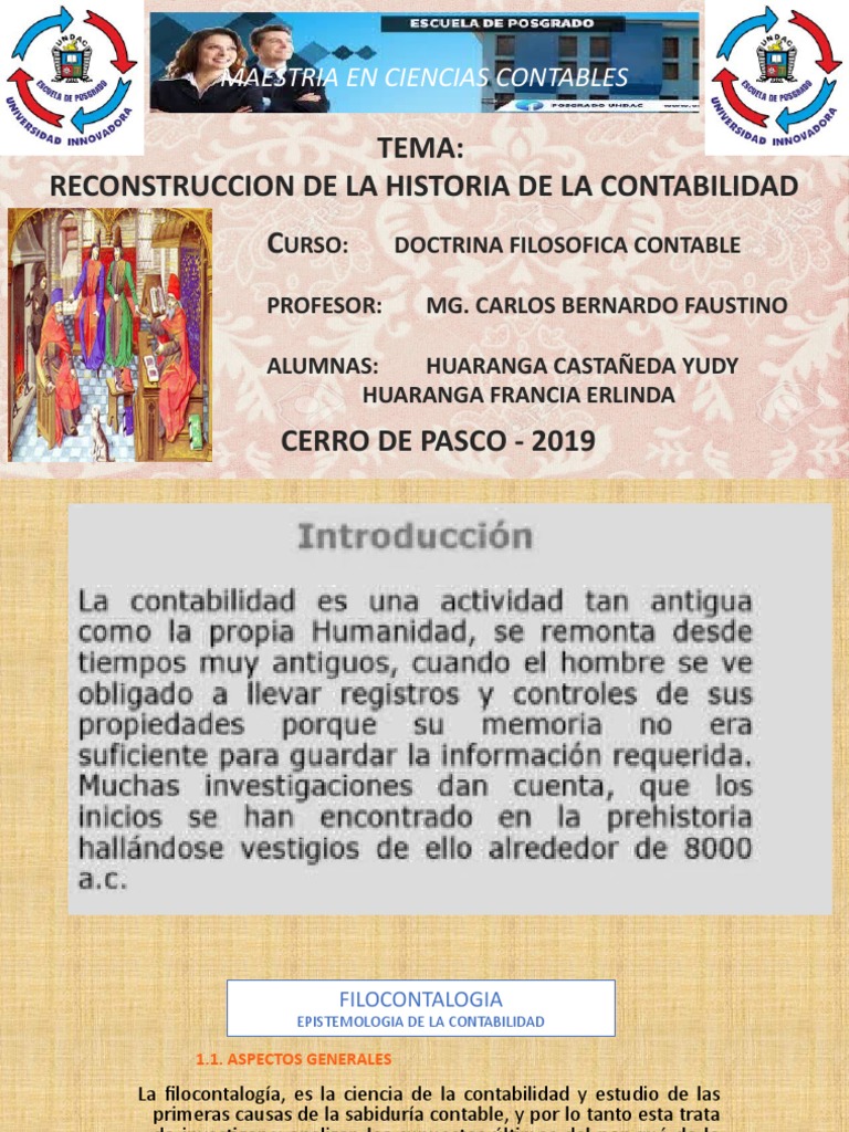 Grupo 2. Historia de La Contabilidad | PDF | Contabilidad | Conocimiento