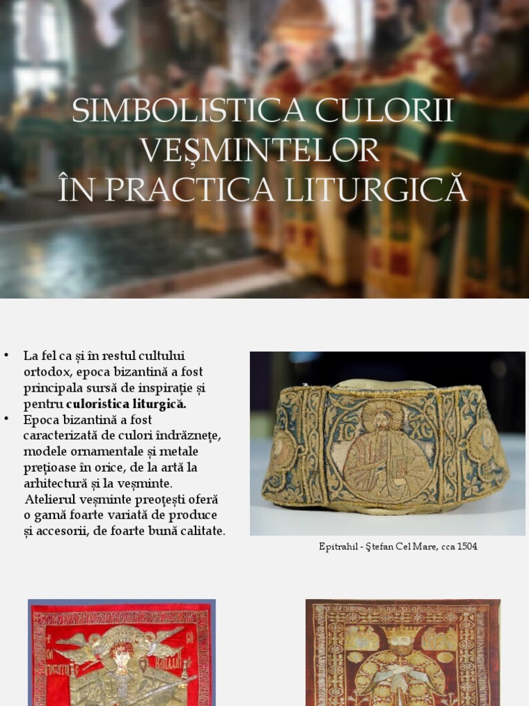 Simbolistica Culorilor Liturgice | PDF