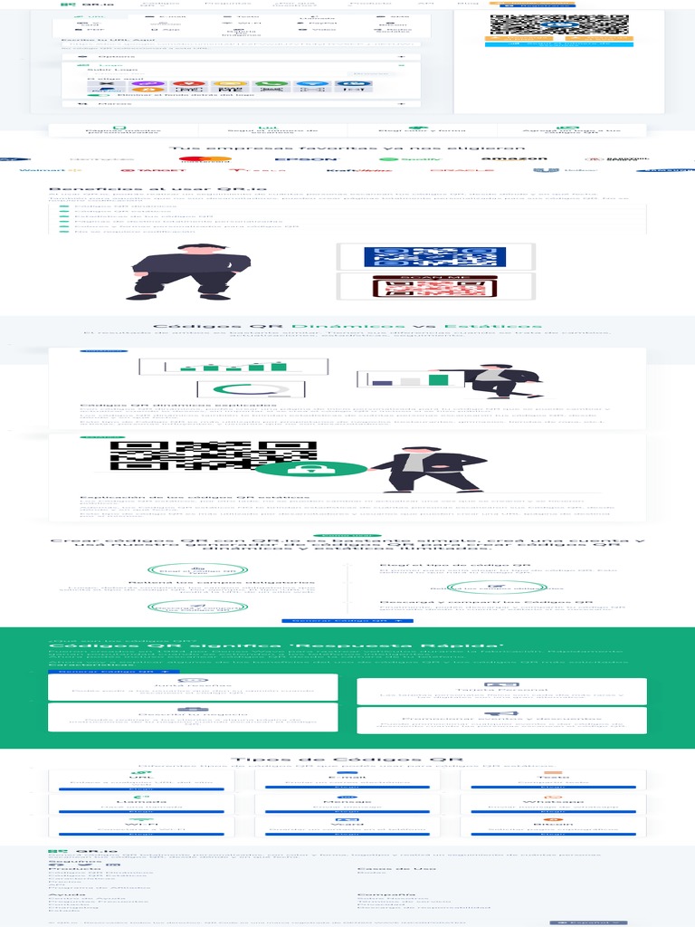 Generá Codigos QR Customizados QR - Io | PDF | Código QR | Comunicación